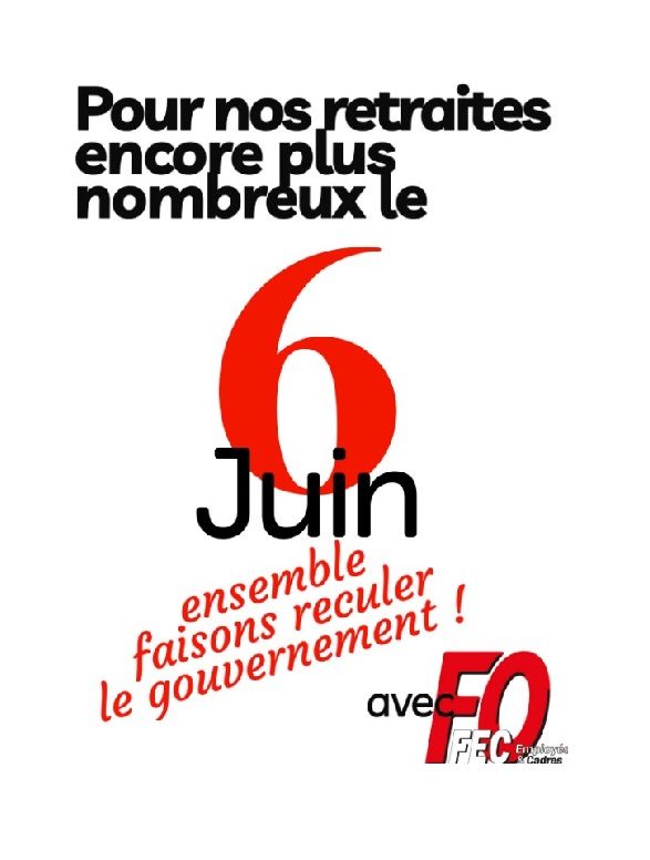 Non à la réforme des retraites ! - FO CAPGEMINI-Altran